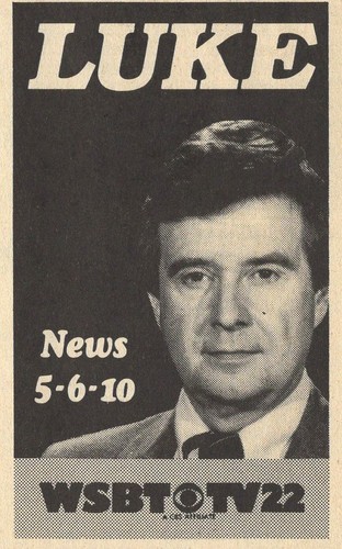 1986 WSBT TV NEWS AD~LUKE CHOATE REPORTERS SOUTH BEND,INDIANA | eBay