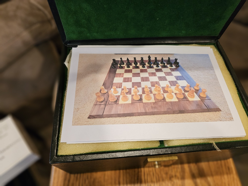 Chess. Chess Game Pieces. Jester Chess Set. New in Leather Case. | eBay