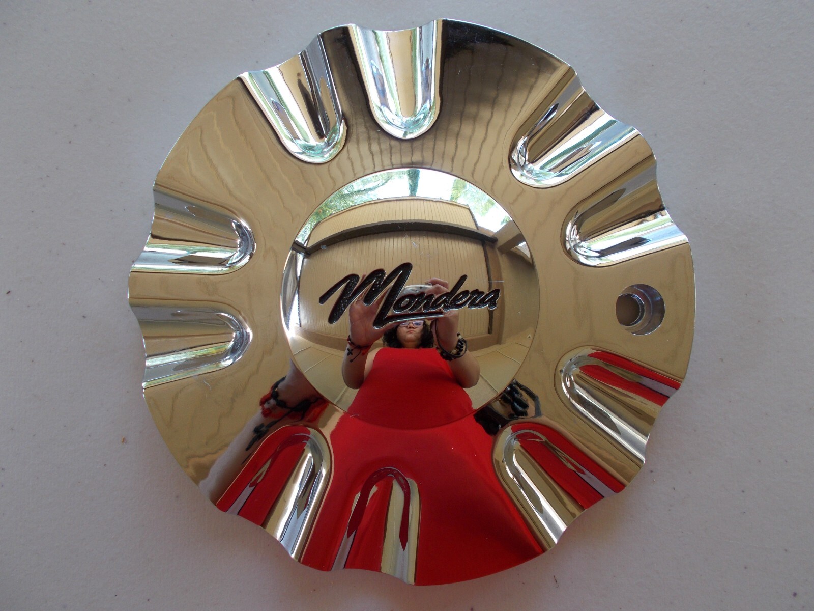 Mondera Wheels Custom Chrome Wheel Center Cap Bolt In 6 1/4" Part # N/A ...