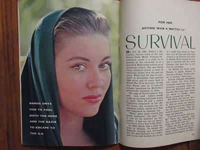 1962 TV Guide(NARDA ONYX/BUD COLLYER/MIDGE WARE/STANLEY LIVINGSTON ...