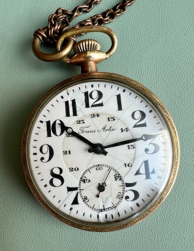 Vintage Mechanical Pocket Watch TRANS ARTIC 21 jewels | eBay