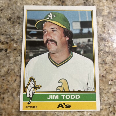 1976 Topps - #221 Jim Todd | eBay
