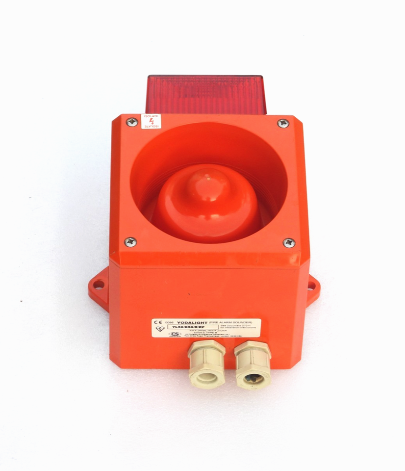 NOS YODALIGHT CLIFFORD SNELL INDUSTRIAL FIRE ALARM SOUNDER BEACON ...