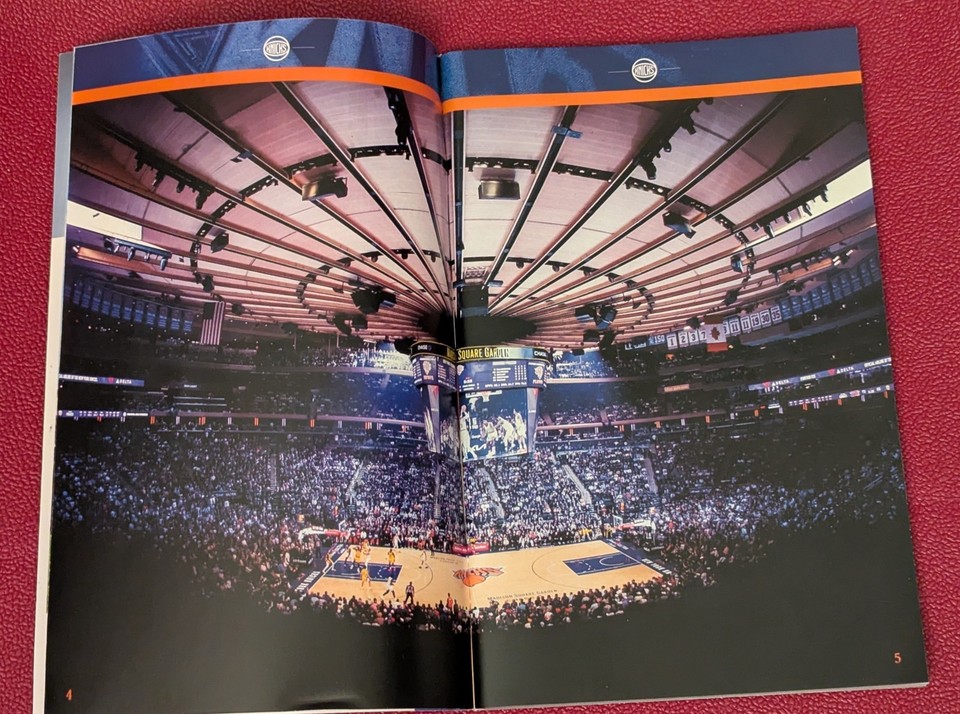 NY Knicks Official Program 12/5/25 MSG Knicks vs Utah - Knicks Set NBA ...