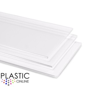 Clear Cast Acrylic Perspex Sheet Cut To Size Panels Plastic Material | eBay