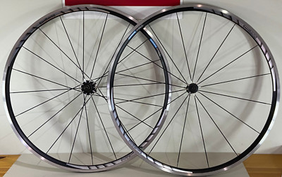 NEW Shimano WH-R550 700c Road Wheelset 16/20H Clincher Rim Brake 2009 ...