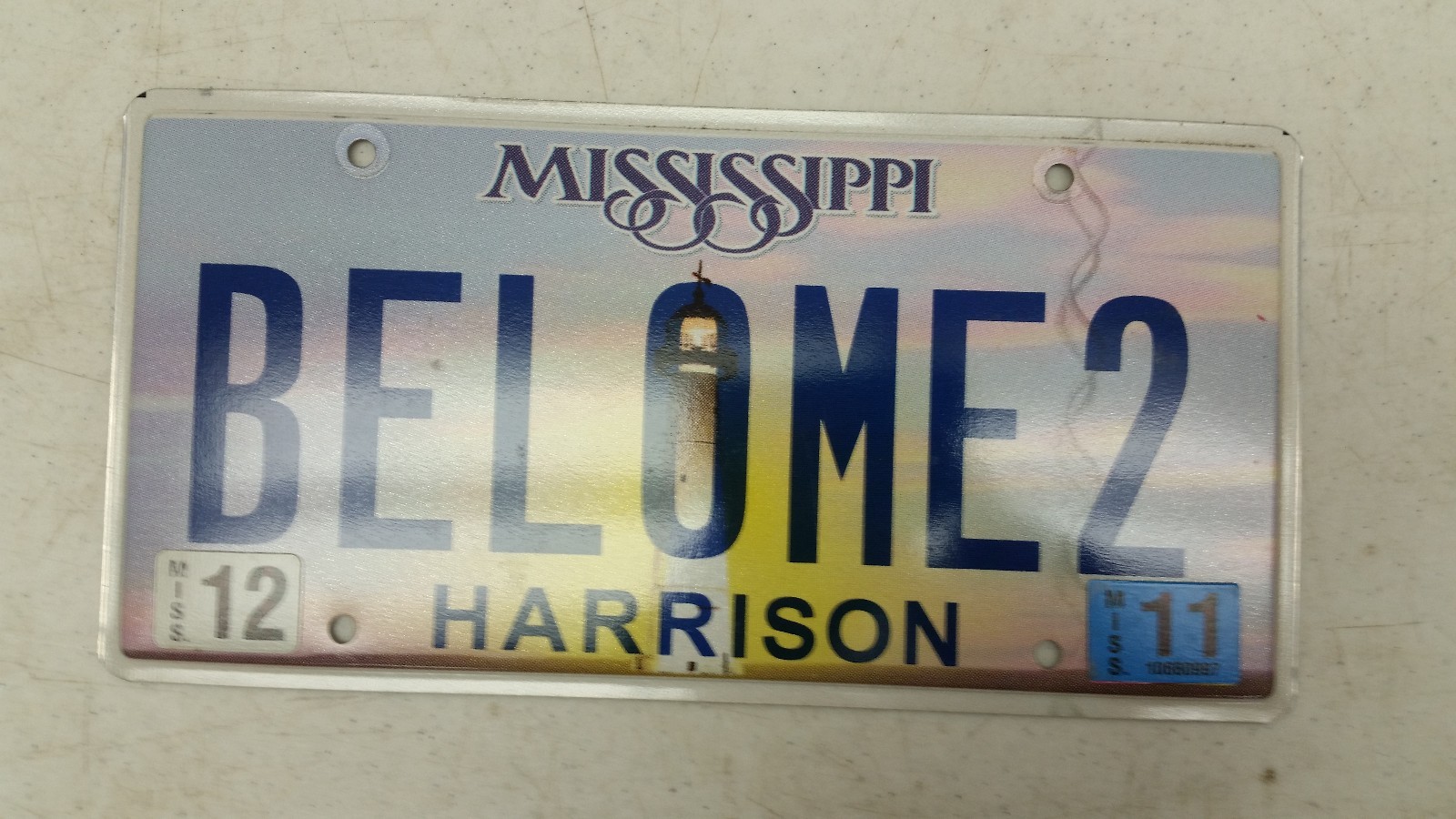 2011 MISSISSIPPI Harrison County License Plate BELOME2 | eBay