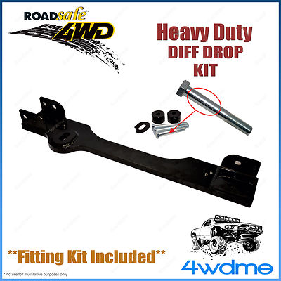 Holden Colorado RG 4WD Roadsafe Diff Drop Kit Crossmember Drop 2" 3" 4 ...