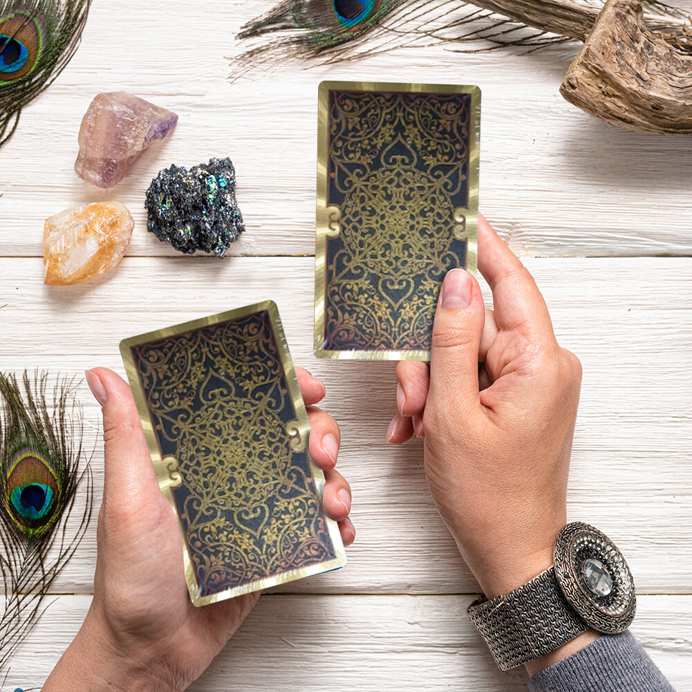 Golden Cards Waterproof Card Deck for Friend Hobbyist (Gold Black) | eBay