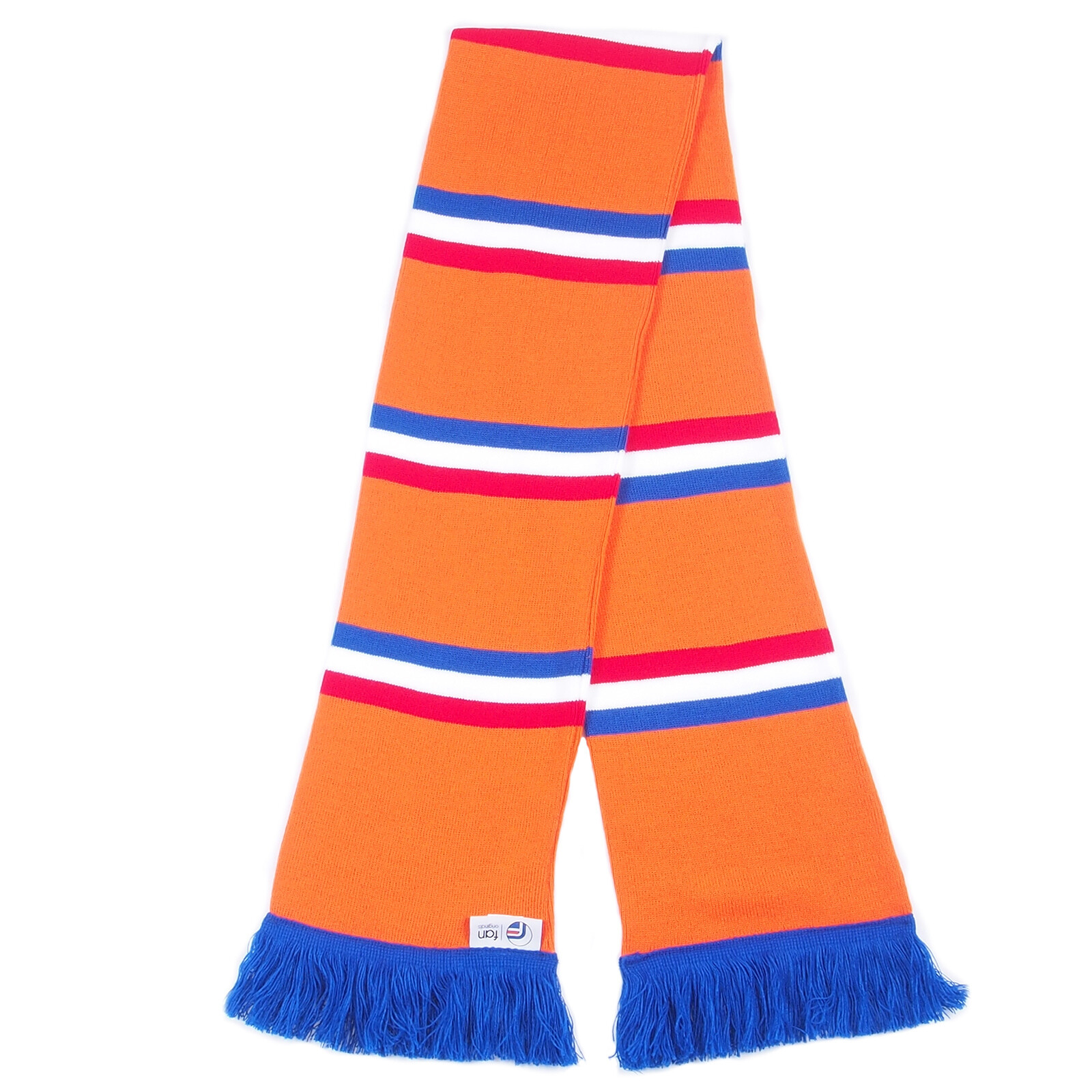 Fan Originals Retro Football Bar Scarf in Rangers Colours Blue White ...