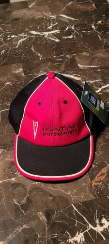 New Vintage Pontiac Motorsports red and black hat k-products | eBay