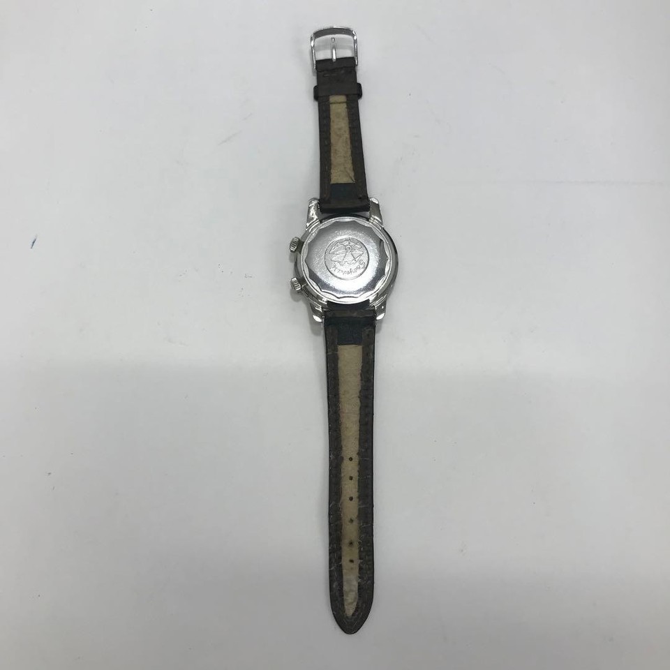 Enicar Sherpa Super Jet 33 GMT Auto Ref 146003 Black Dial 40mm Silver ...