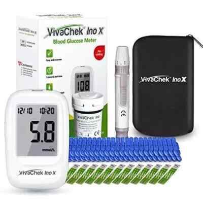 Vivachek Diabete Test Kit, Blood Sugar Tester with Ketone and Hypo ...