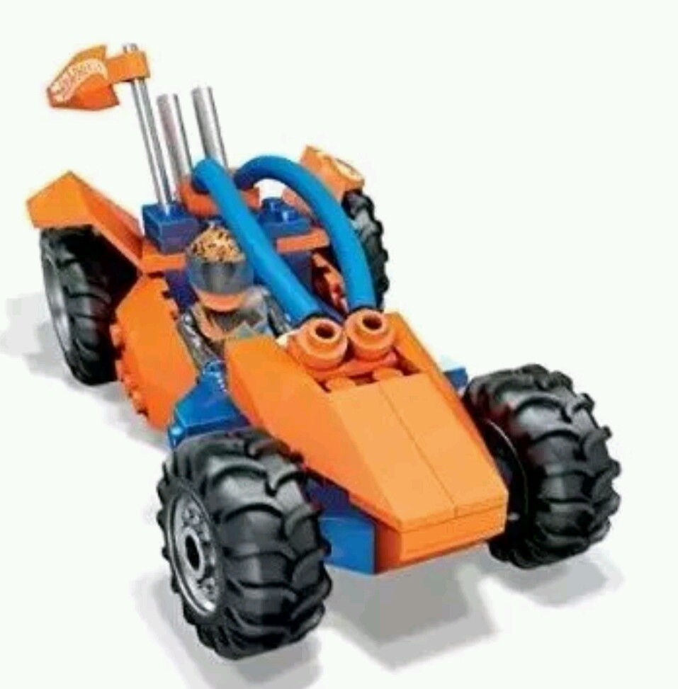 Mega Bloks Hot Wheels Max Scatter Vehicle 3 in 1 Set with Figure - 46 ...