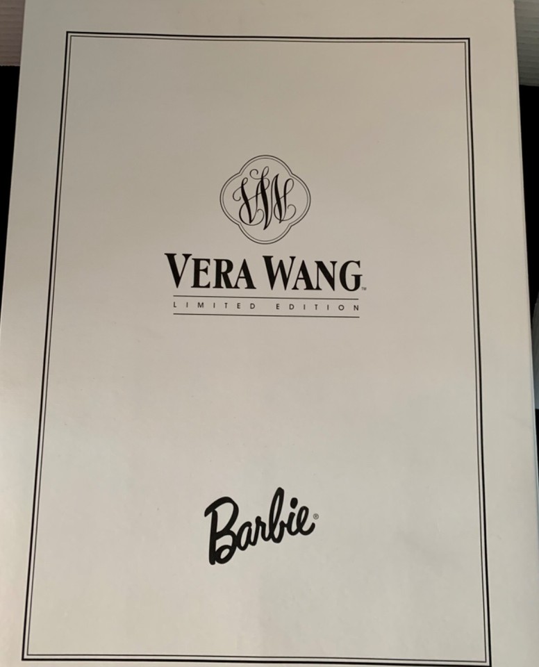 Vera Wang Barbie Doll Bride Limited Edition First in Series 1997 Mattel ...