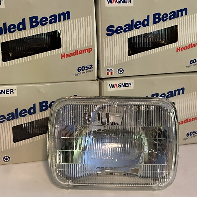 Wagner Sealed Beam Headlamp Headlight 6052 High/Low Beam New in Box | eBay