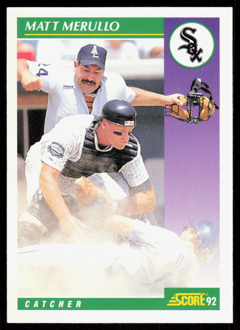 1992 Score 367 Matt Merullo Chicago White Sox | eBay