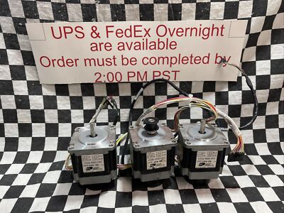 Applied Motion STEPPER MOTOR, HT23-398D-003, HT23398D003, LOT OF 3 ...