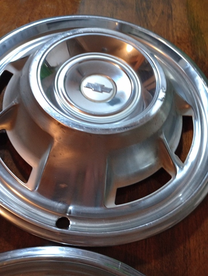 Vintage Original 1967 Chevrolet Camaro Hubcaps 14" OEM Set Of 4 | eBay