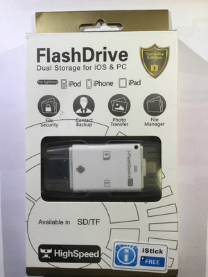 Flash Device Drive for Ios IPHONE, IPAD, Android OTG, SD / Tf, HD ...