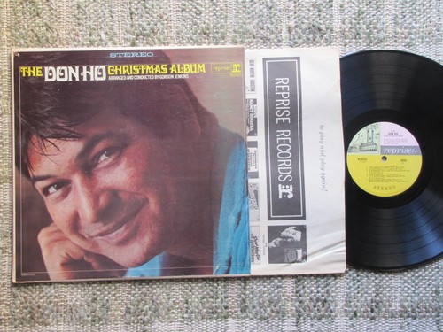 *The DON HO Christmas Album* 1967 VG+ Vinyl Reprise Records Stereo LP ...