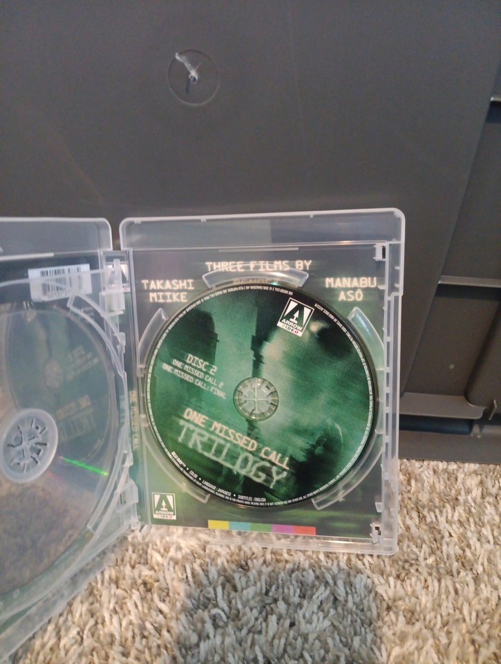 One Missed Call Trilogy / One Missed Call Remake (2007) Blu‑Ray Lot ...