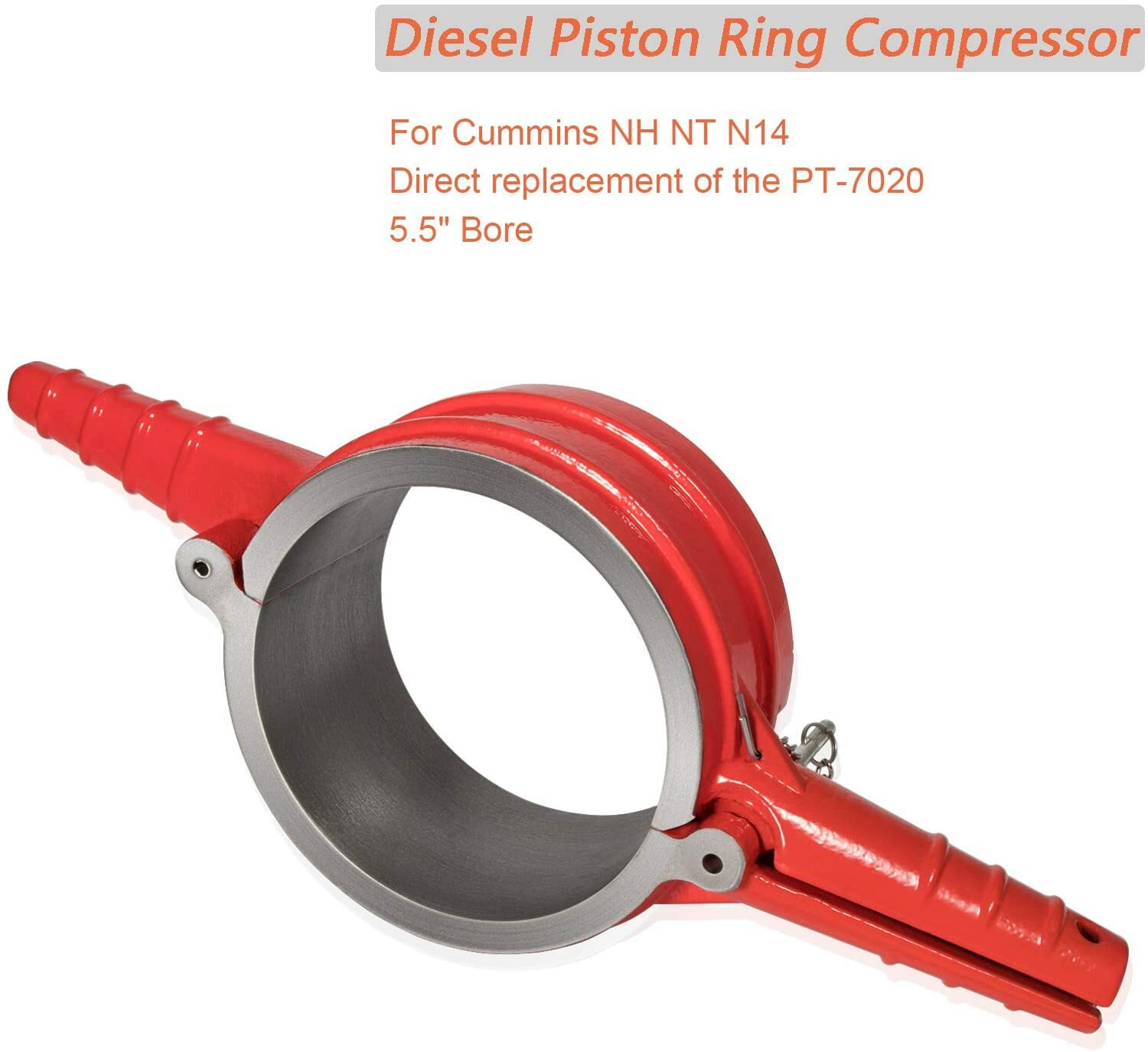 5.50" Bore Piston Ring Compressor Tool Similar to PT-7020 For Cummins ...