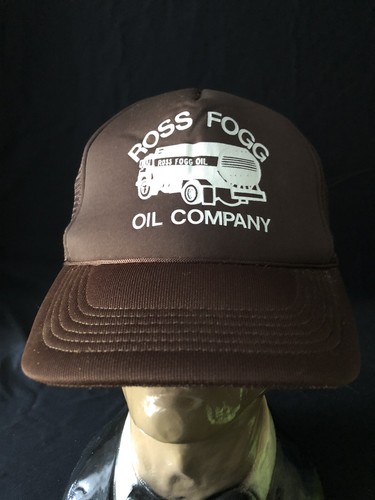 Vintage Ross Fogg Oil Company Hat Trucker Mesh | eBay