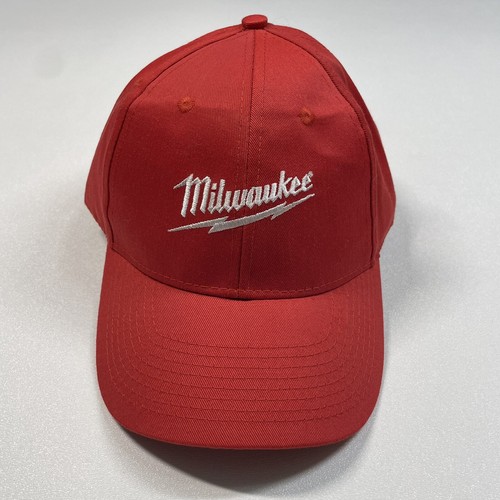 Milwaukee Tool Hat Cap Men’s Red Strapback Embroidered | eBay