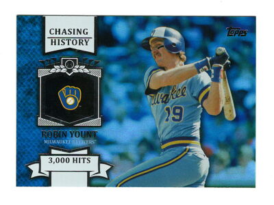 Robin Yount Parallel 2013 Topps Chasing History Holofoil #CH34 Insert ...