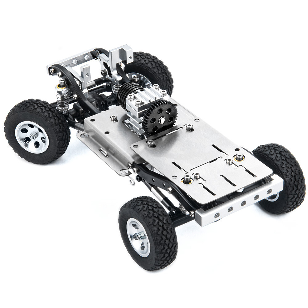 Metal Car Chasiss Frame Assembled w/ Axles for 1/24 Axial SCX24 RC Car ...