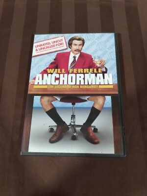 Anchorman: The Legend of Ron Burgundy (Unrated Widescreen Edition) DVD ...