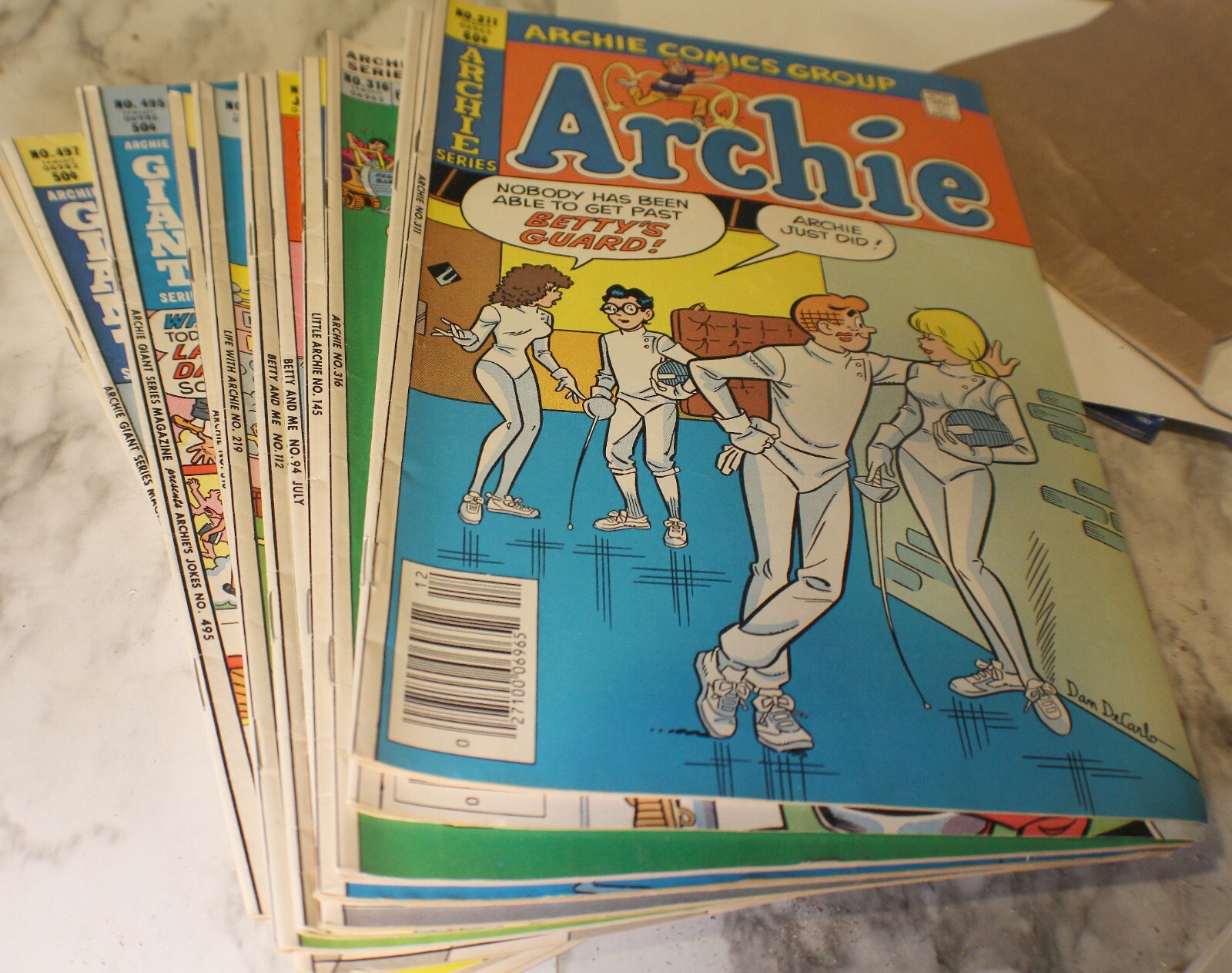 1970s & 1980s Lot of 15 Random Archie Comics Vintage Comic Books | eBay