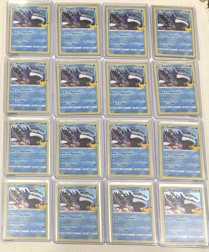 Pokemon OC Kyogre 003/025 Holo 25th Anniversary Celebrations LP-NM Lot ...