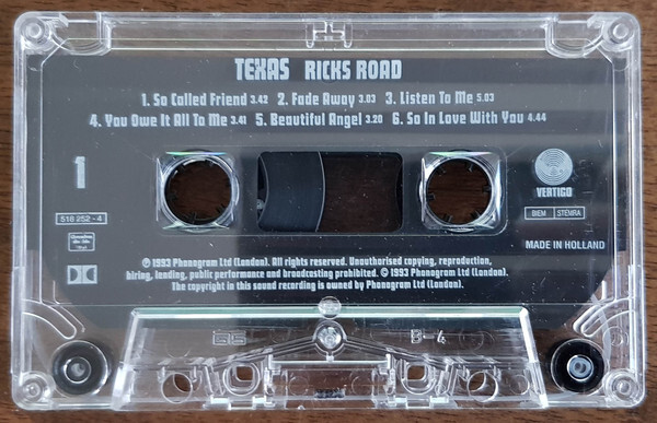 Texas Ricks Road - Cassette | eBay