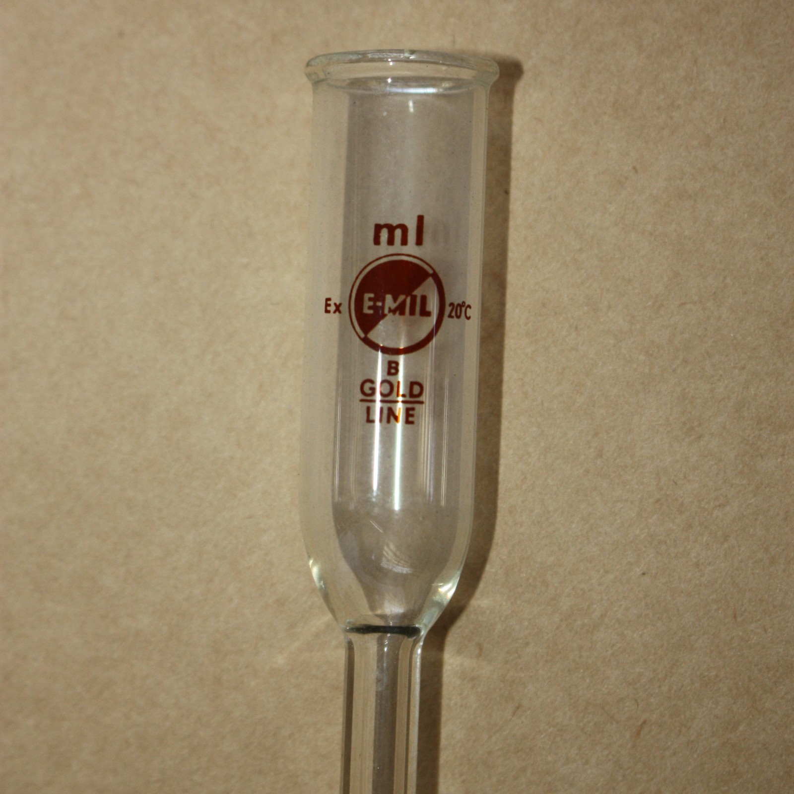 Gold E-MIL line B Titration Burette Laboratory Glassware Lab Glass ...