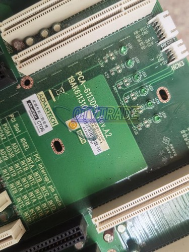 Used One Advantech PCA-6113DP4 Rev.A2 Industrial Computer Backboard IPC ...