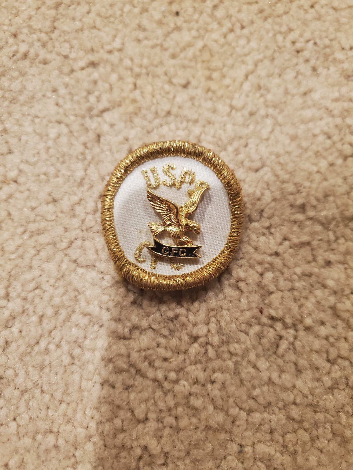 Vintage CFC And USPS Patch With Metal Pin Lapel | eBay