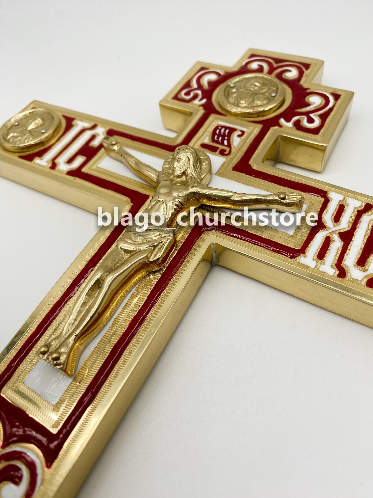 Church Orthodox Altar Cross Christian Crucifix Jesus Christ 13.58" | eBay