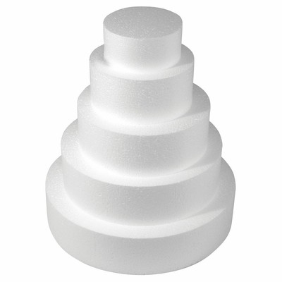 Polystyrene Tiered Cake Ø 30 to 10 cm High 35cm 5 p | eBay
