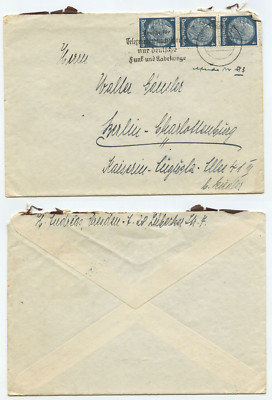 12096 - Beleg - Dresden 6.5.1936 nach Berlin-Charlottenburg | eBay.de