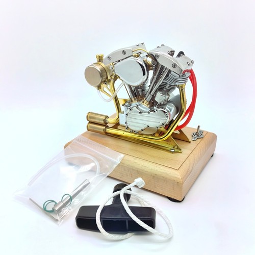 R32 4.2CC OHV V-Twin Model V2 Four-stroke Gasoline Engine Motorcycle ...