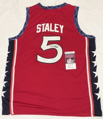 Dawn Staley Signed Autographed Team USA Jersey JSA COA 1996 Gold Medal ...