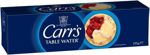 Carrs Table Water Biscuits 125g Pack of 1, 2 6, or India | Ubuy