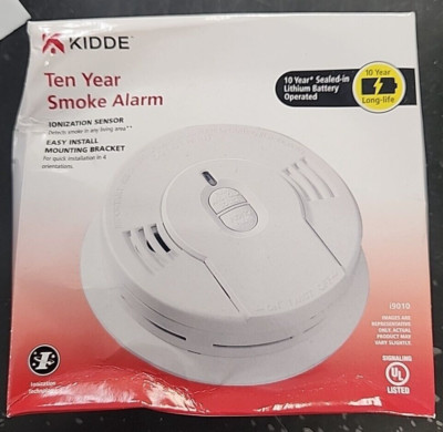 Ten Year Kidde Lithium Battery Power Smoke Alarm i9010 | eBay