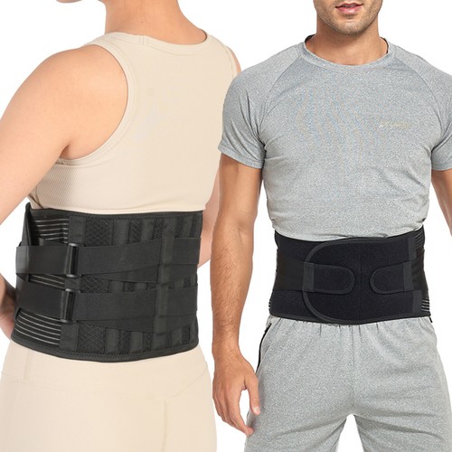 Men Waist Trainer Back Support Belt Weight Loss Body Shaper Corset Yoga ...