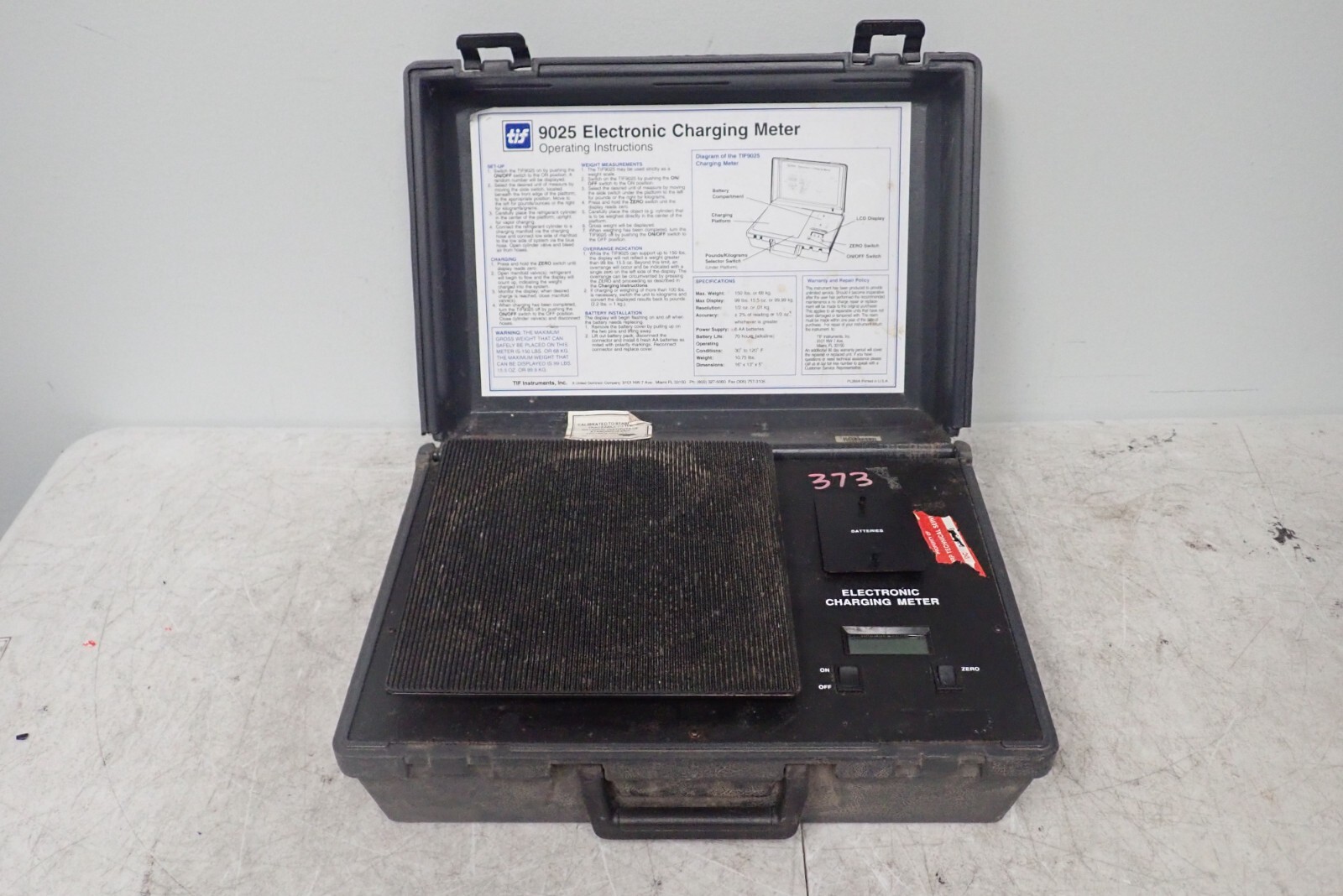 TIF 9025 Electronic Charging Meter | eBay