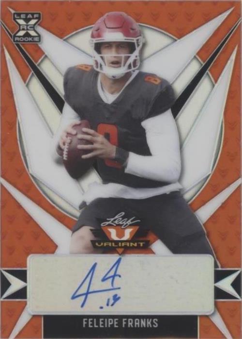 2021 Leaf Valiant - Feleipe Franks #BA-FF1 Orange /50 (AU, RC) for sale ...