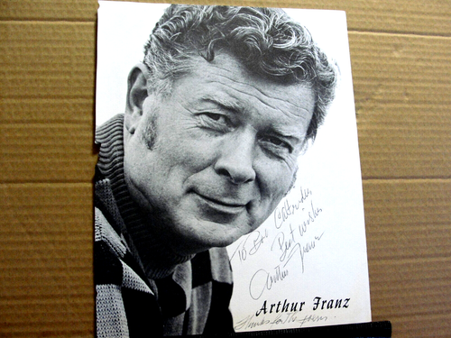 Arthur Franz Signed Autograph 8x10 paper photo w/COA-Caine Mutiny ...