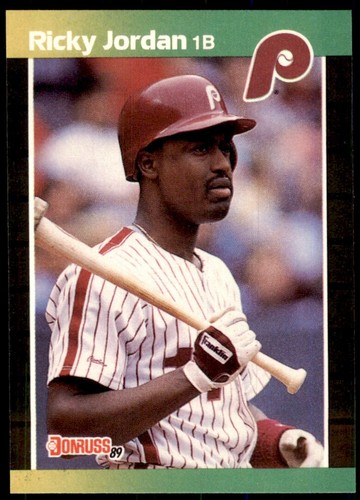 1989 Donruss Ricky Jordan Baseball Cards #624 | eBay